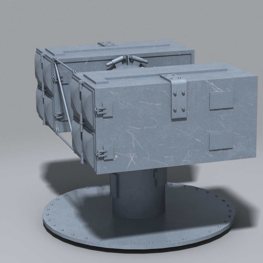 Mk29 Missile Launcher 3d Model