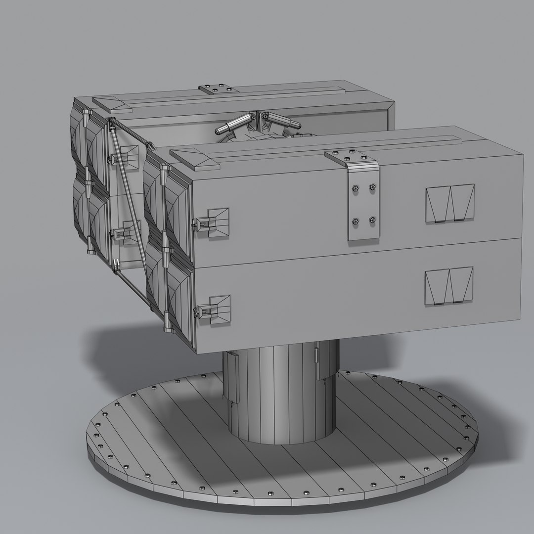 Mk29 Missile Launcher 3d Model