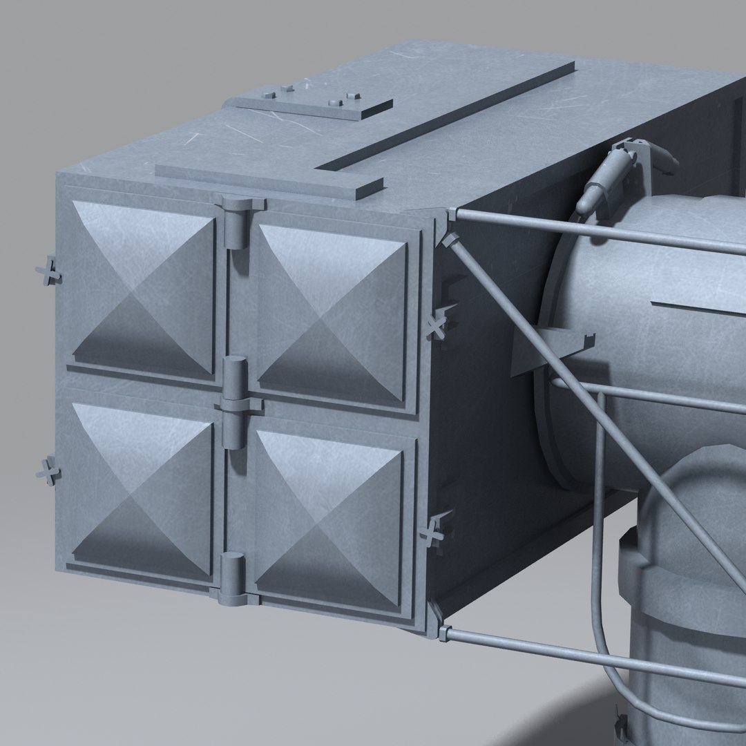 Mk29 Missile Launcher 3d Model