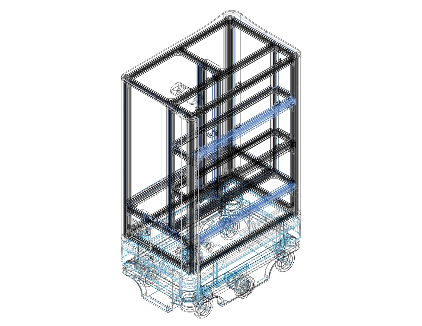 MiR200 Transport Module 3D model - TurboSquid 2176862