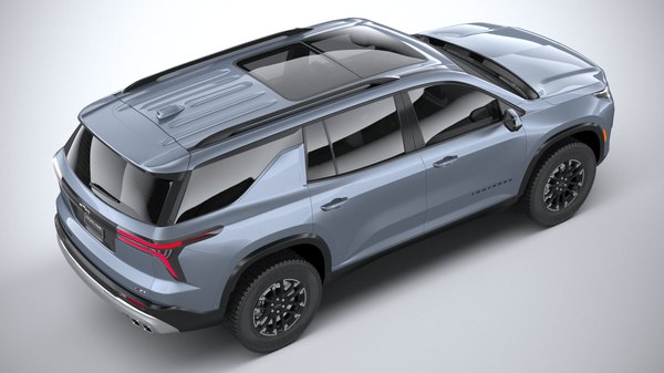 modelo 3d Chevrolet Traverse Z71 2024 - TurboSquid 2119541