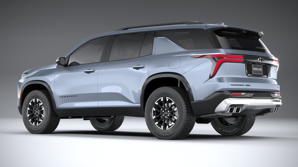 modelo 3d Chevrolet Traverse Z71 2024 - TurboSquid 2119541
