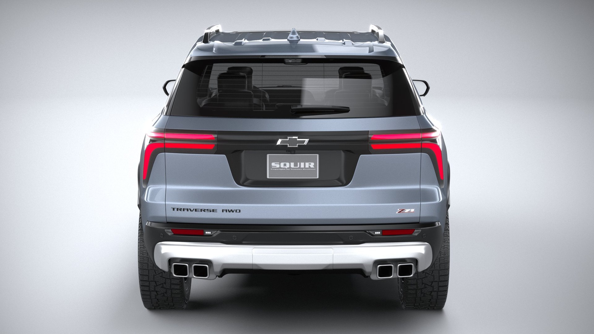 Chevrolet Traverse Z71 2024 3D Model - TurboSquid 2119541