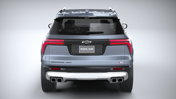 modelo 3d Chevrolet Traverse Z71 2024 - TurboSquid 2119541