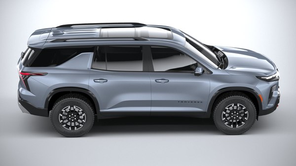 modelo 3d Chevrolet Traverse Z71 2024 - TurboSquid 2119541