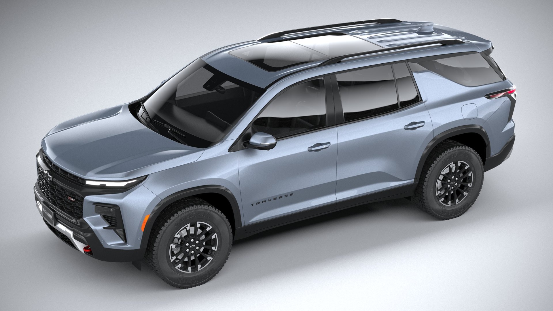 Chevrolet Traverse Z71 2024 3D model - TurboSquid 2119541