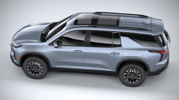 modelo 3d Chevrolet Traverse Z71 2024 - TurboSquid 2119541