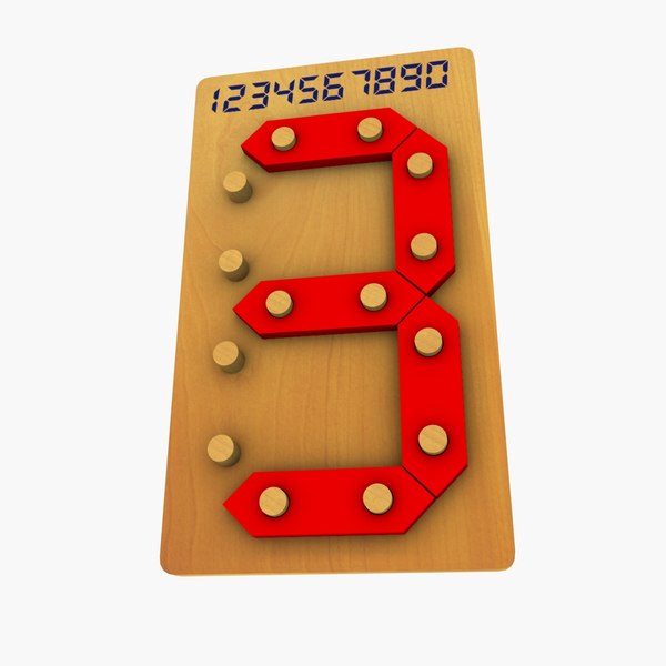 digital number toy 3ds