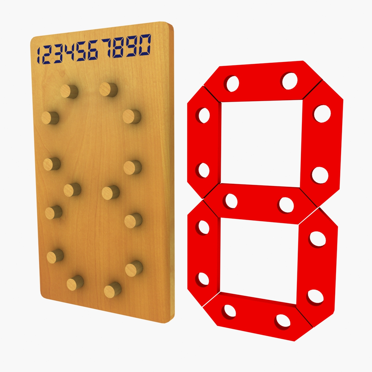 digital number toy 3ds