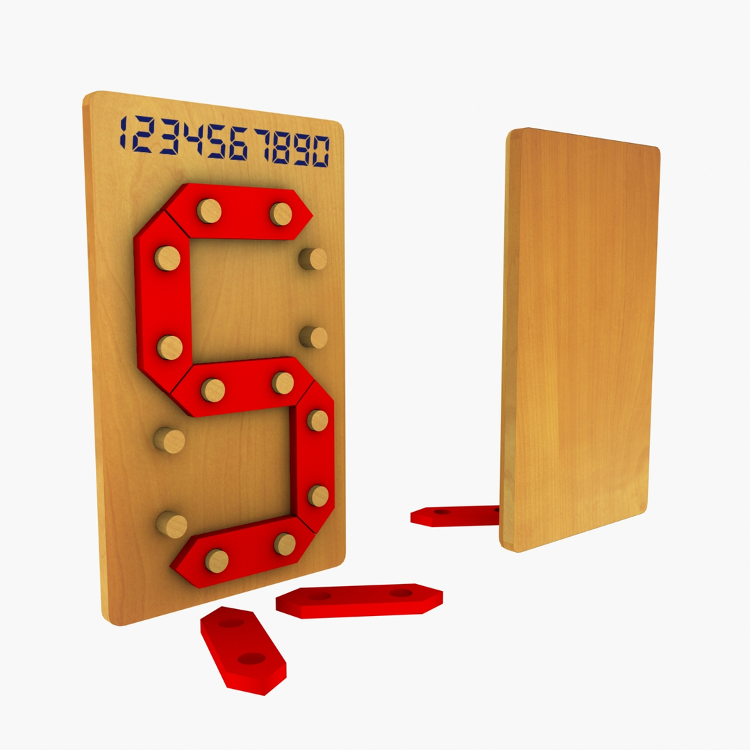 digital number toy 3ds