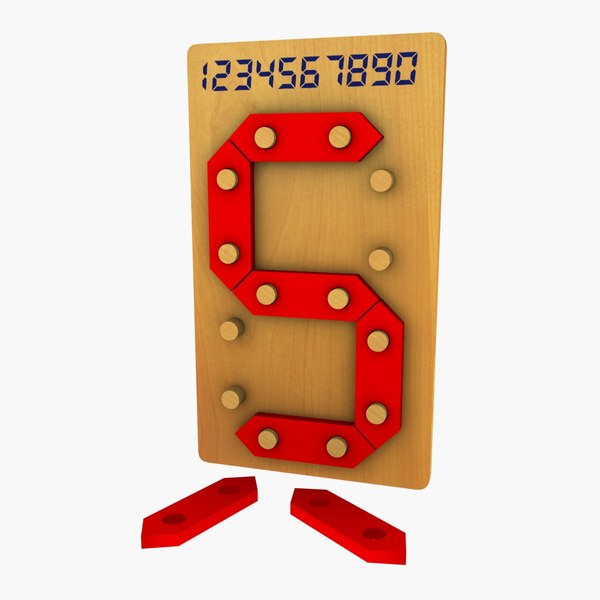 digital number toy 3ds