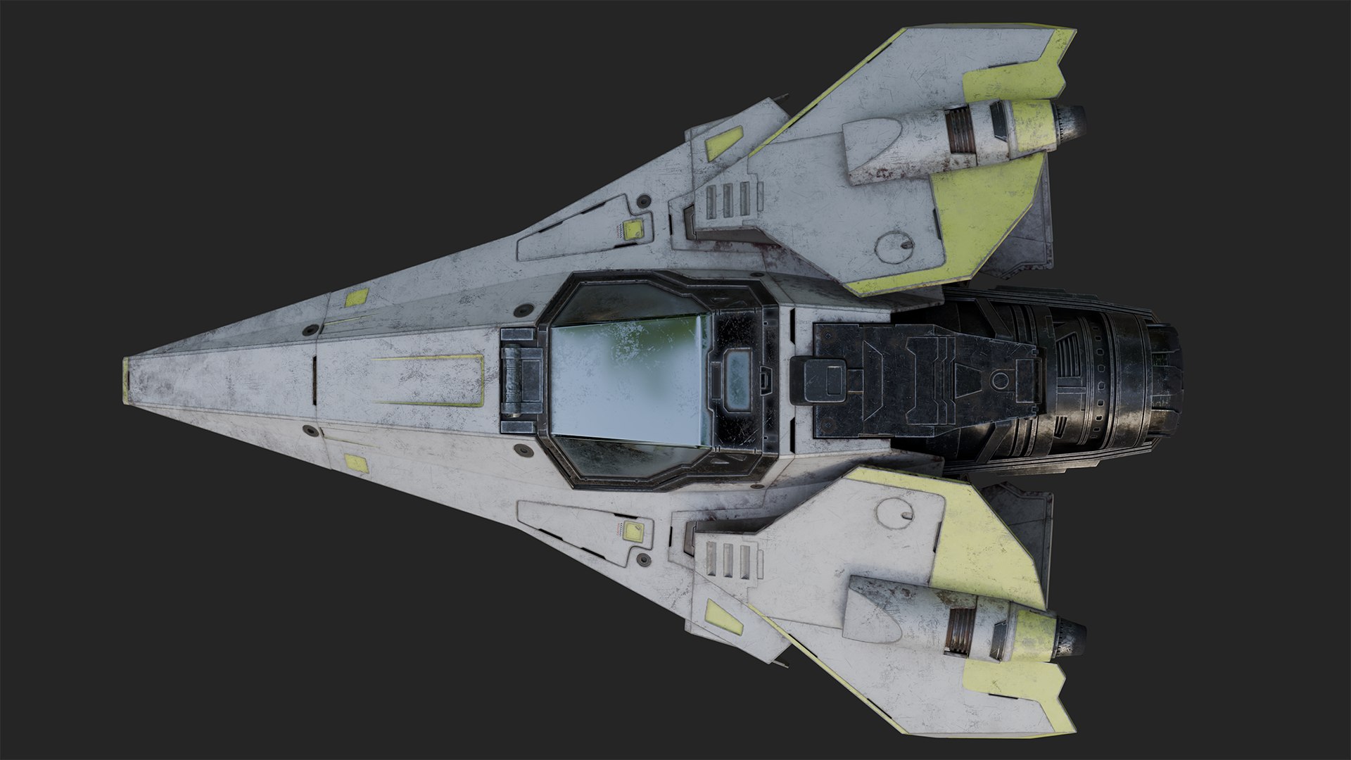 Spaceship WipeOut Inspired 3D - TurboSquid 2303950