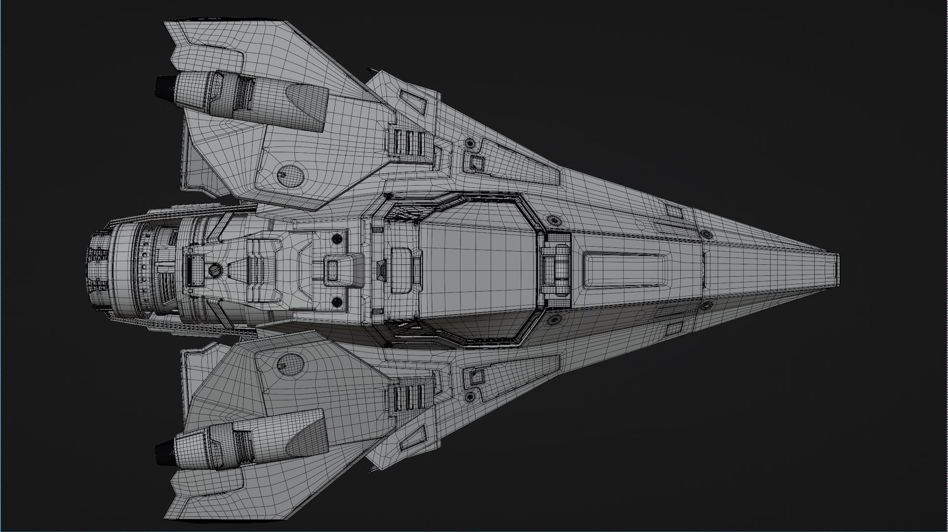 Spaceship WipeOut Inspired 3D - TurboSquid 2303950