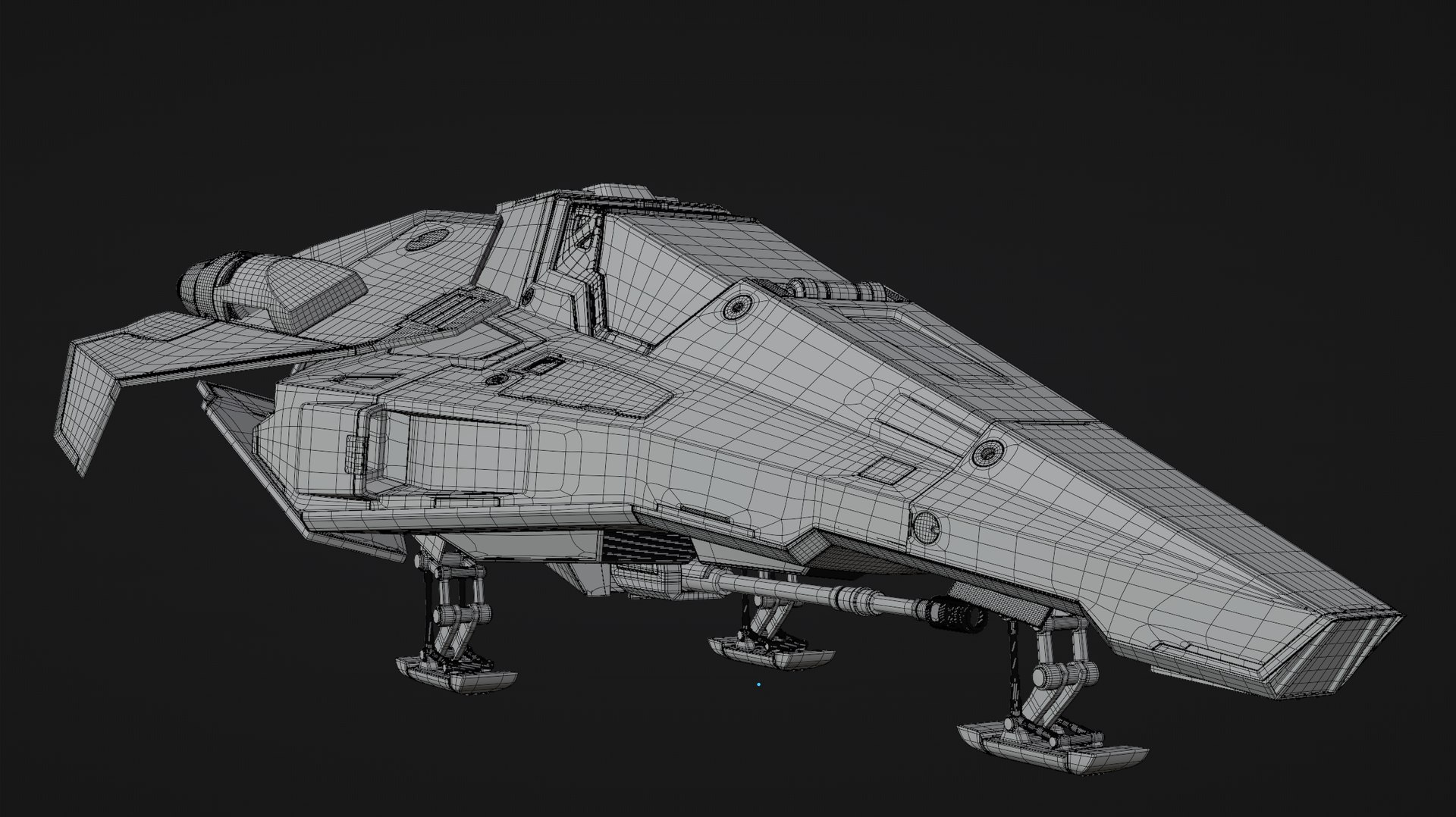 Spaceship WipeOut Inspired 3D - TurboSquid 2303950