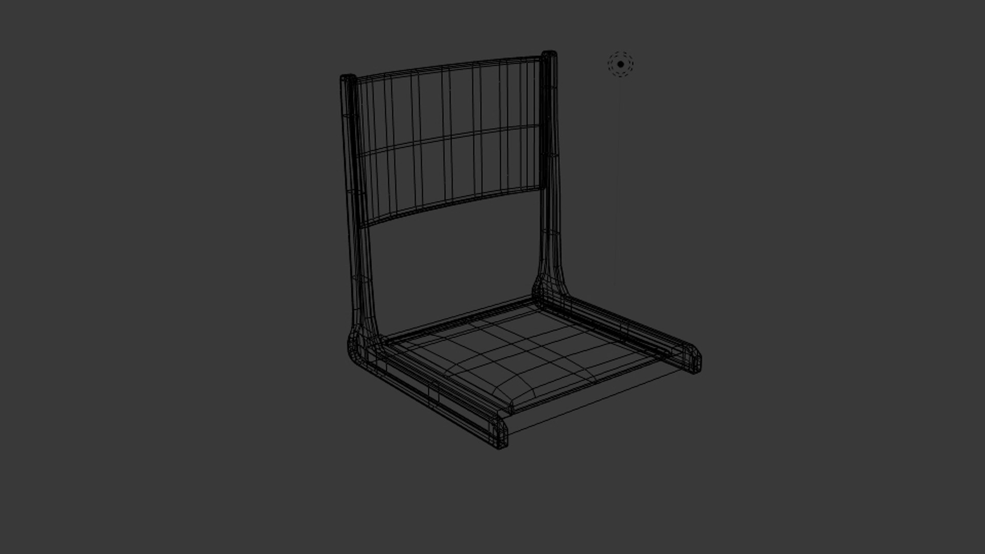 Japanese Floor Chair 3D Model - TurboSquid 1277413