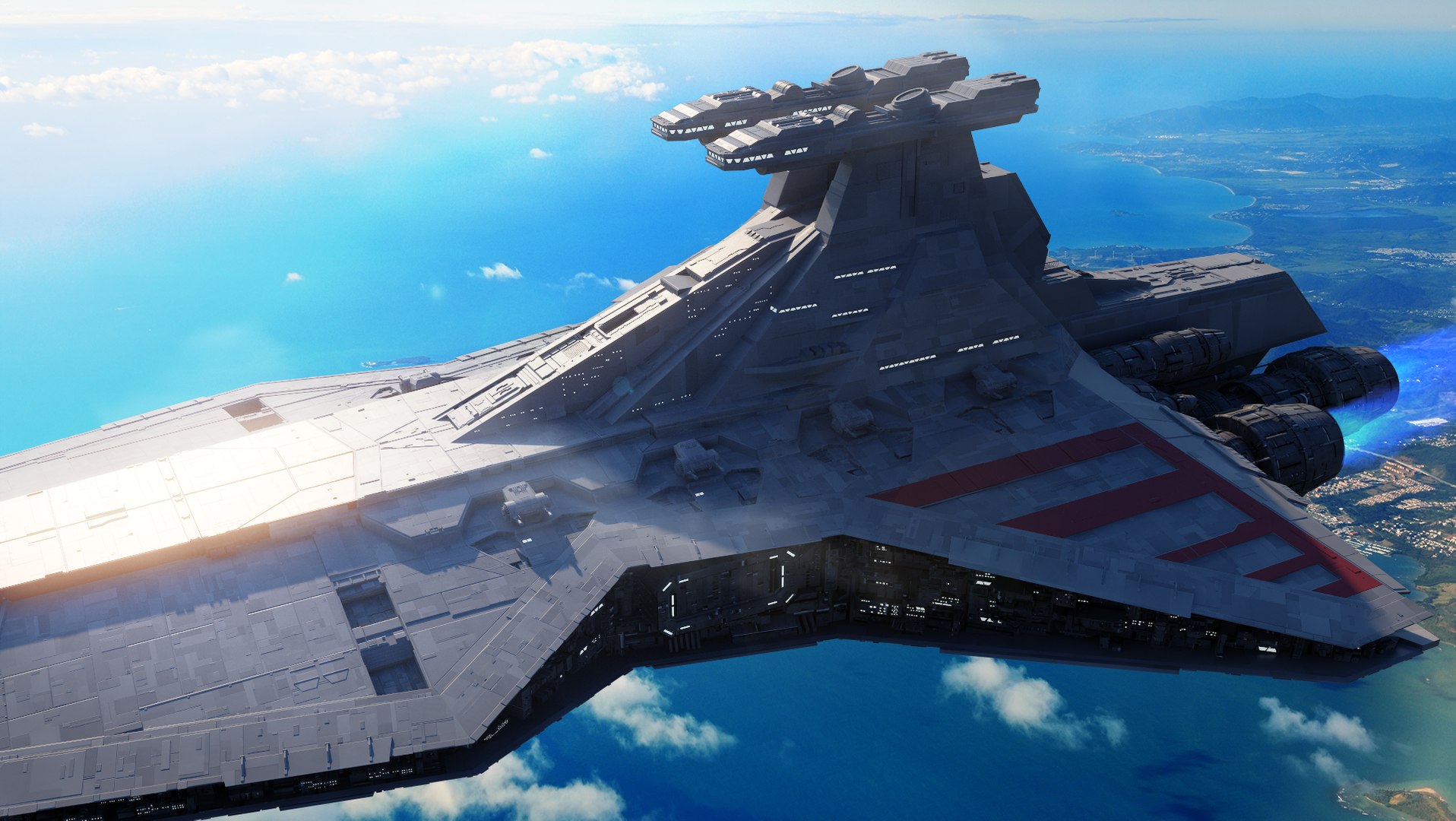 Venator-Star Destroyer Model - TurboSquid 2124941