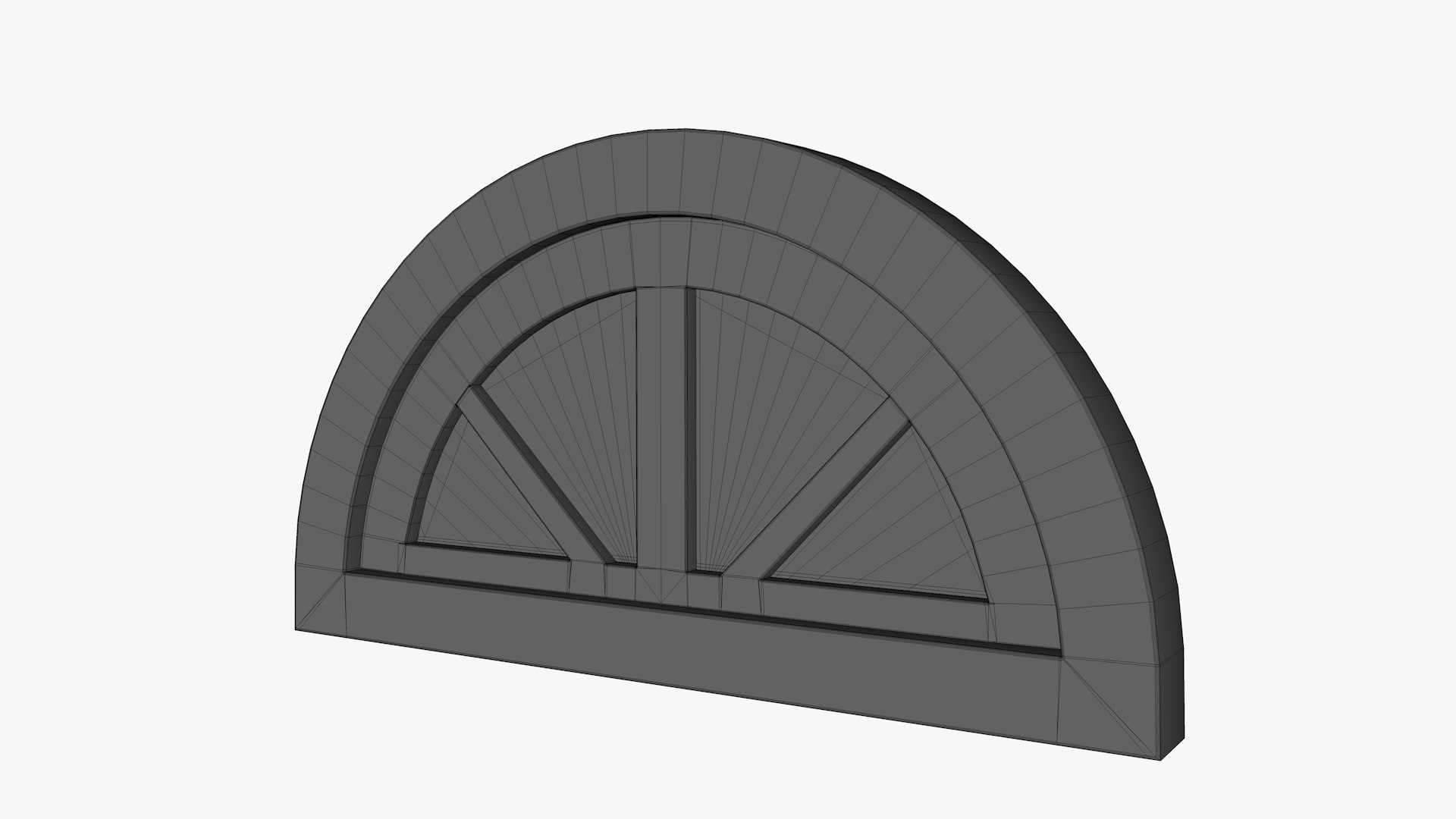 3D Model Window Arch - TurboSquid 1806849
