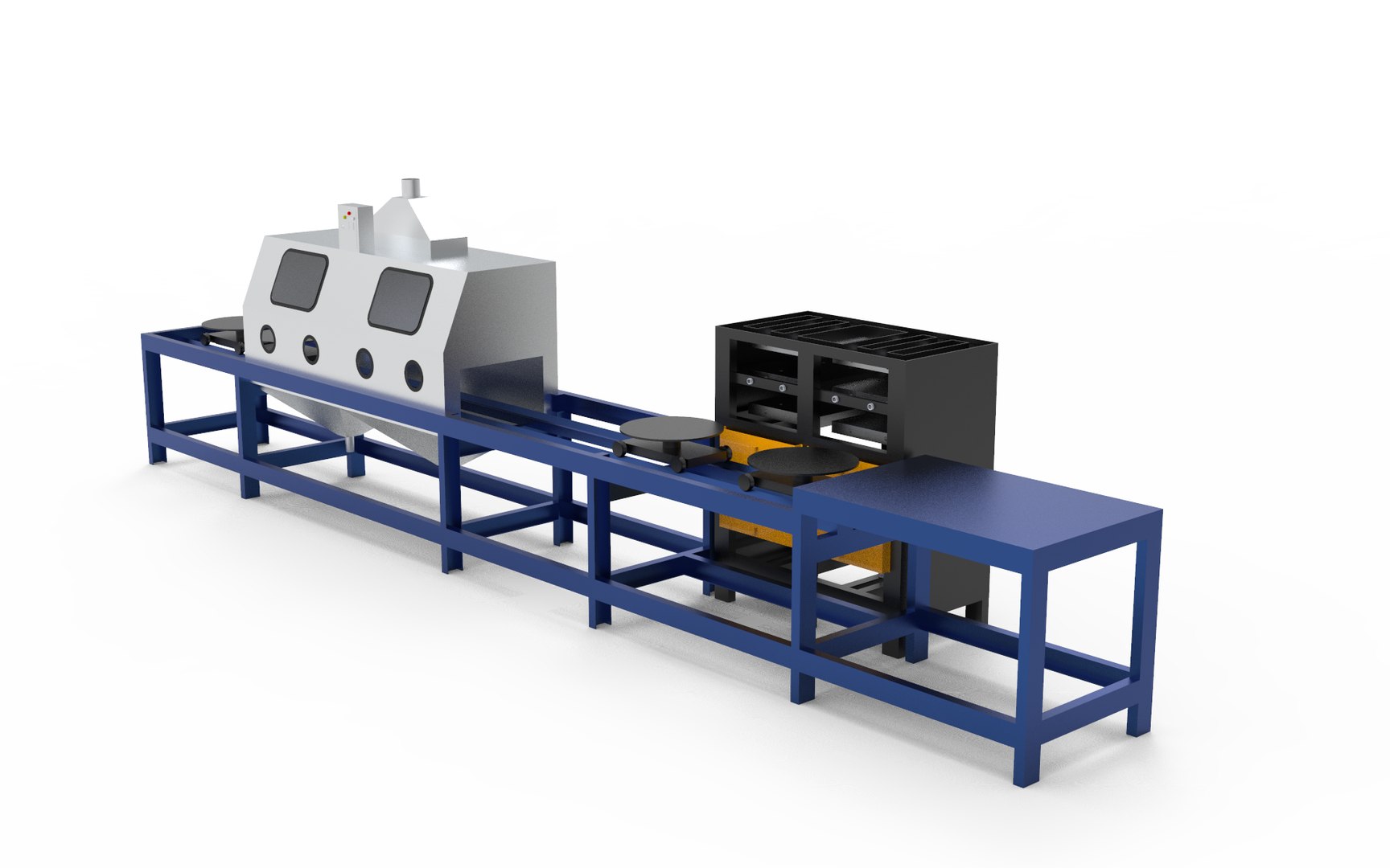 Cleaning Mold Machine 3D Model - TurboSquid 2300683