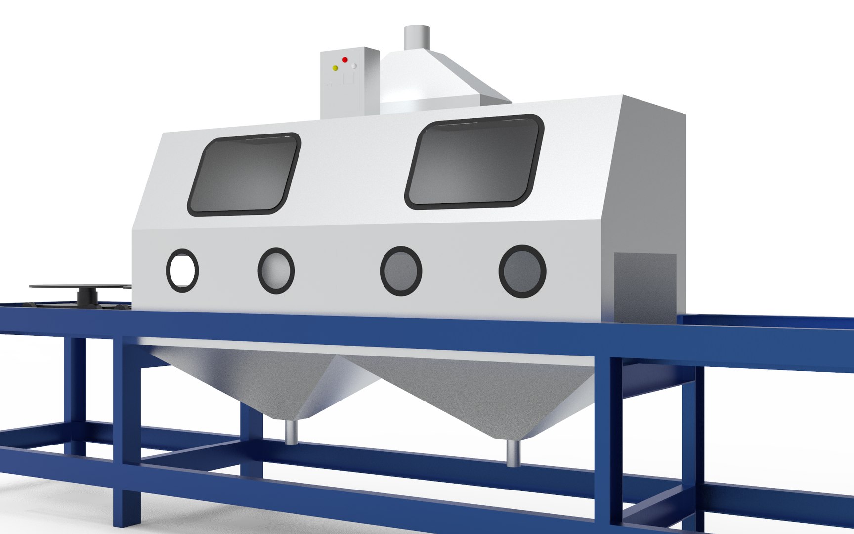 Cleaning Mold Machine 3D Model - TurboSquid 2300683