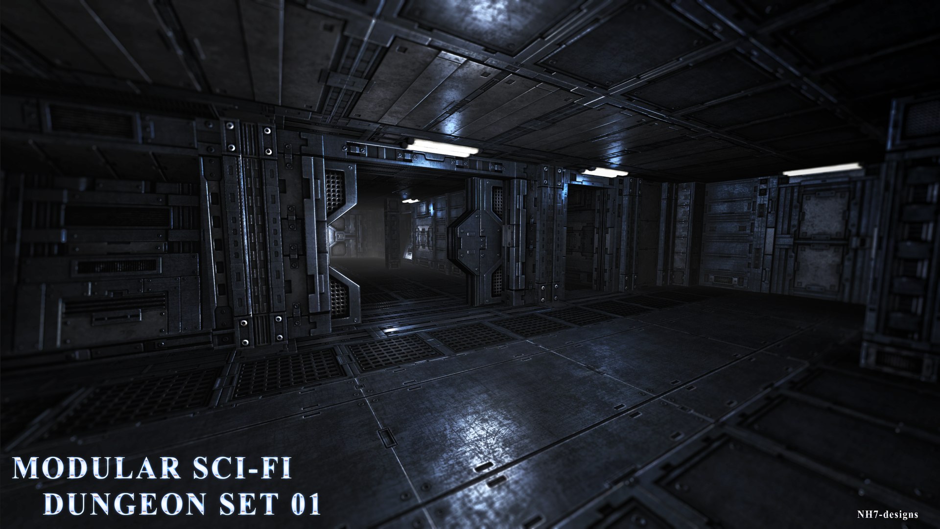 Modular Dungeon Set 3ds