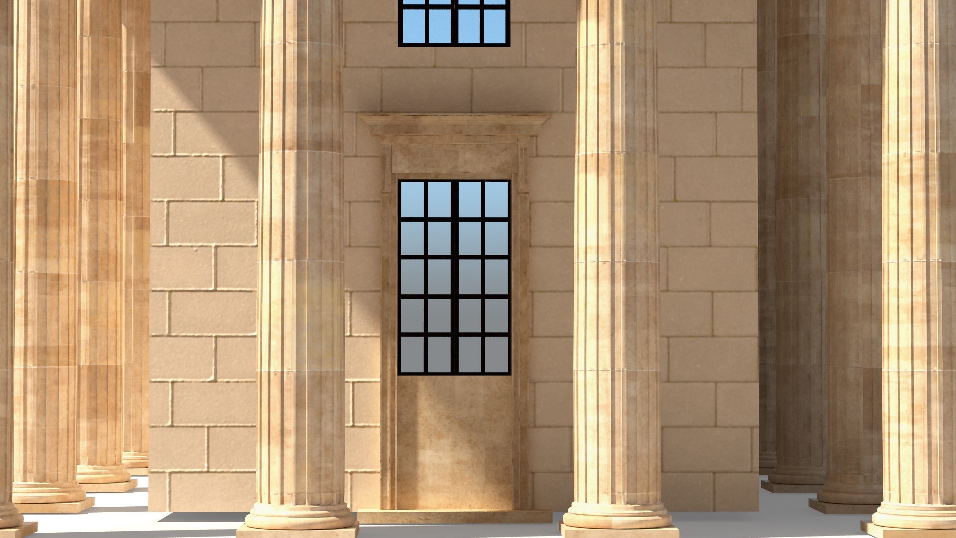 Neoclassical Building 3D model - TurboSquid 1737053