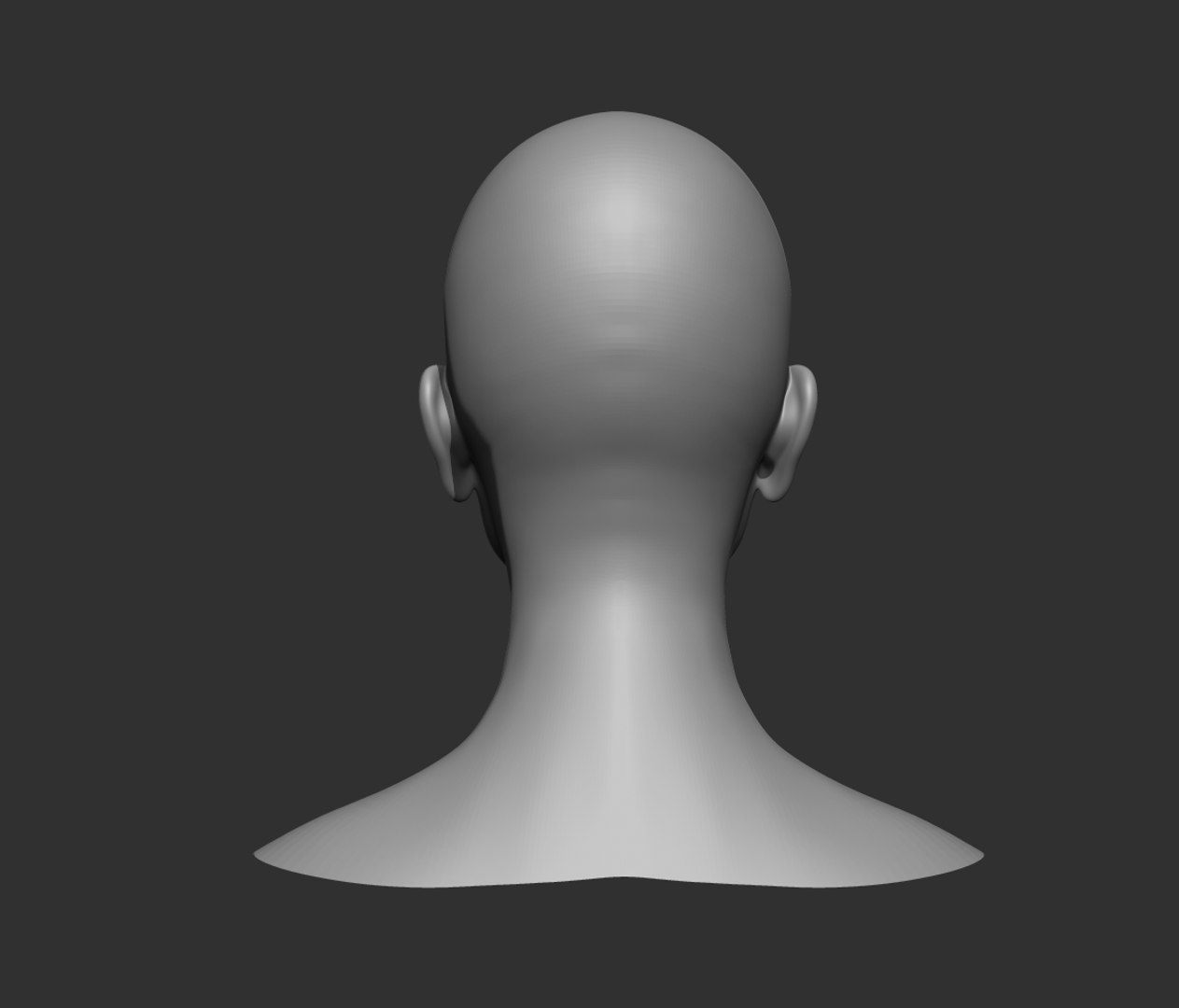 Old Female Head Realistic 3D Model - TurboSquid 1554667