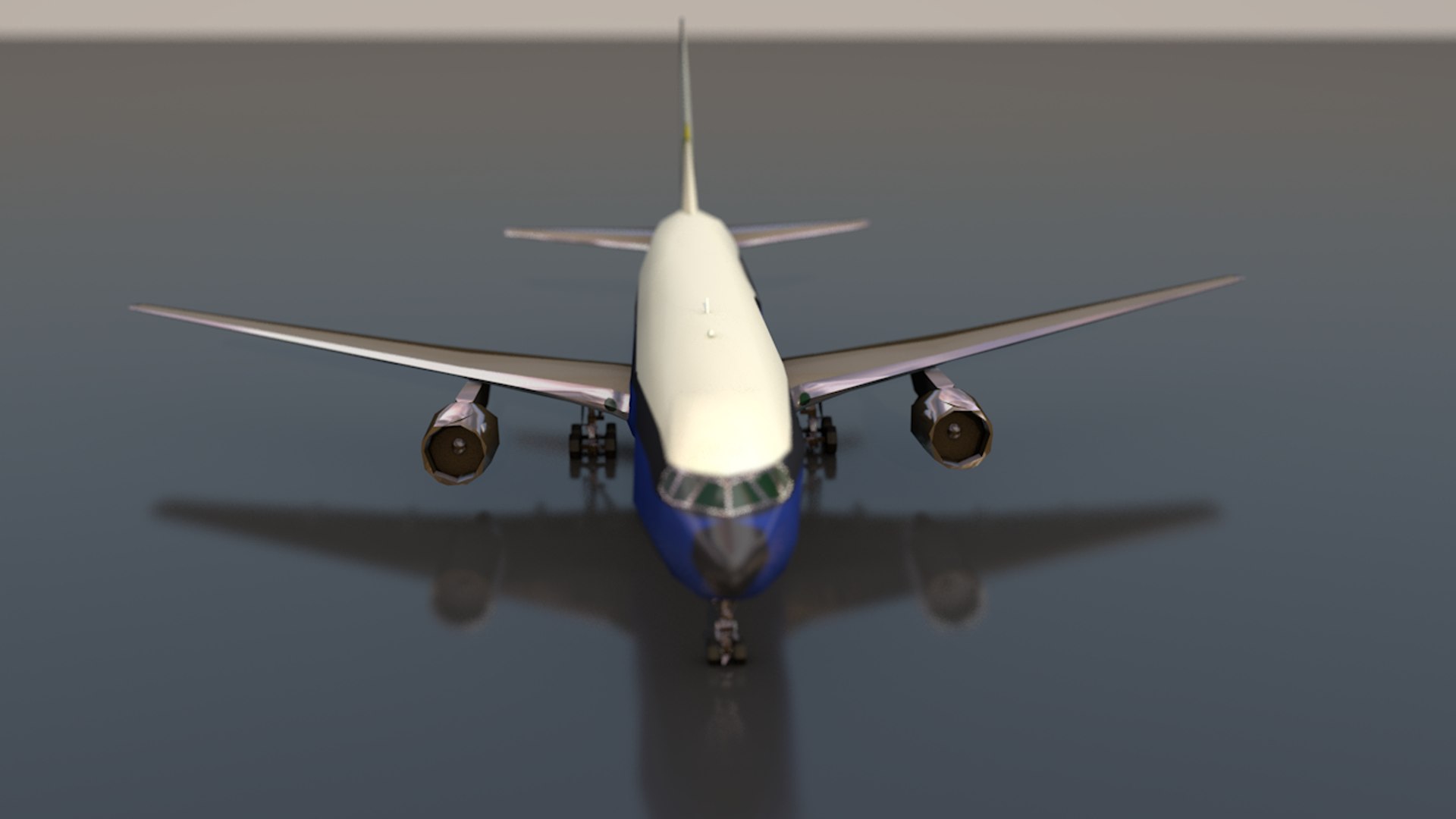 Passanger commercial airplane model - TurboSquid 1502927