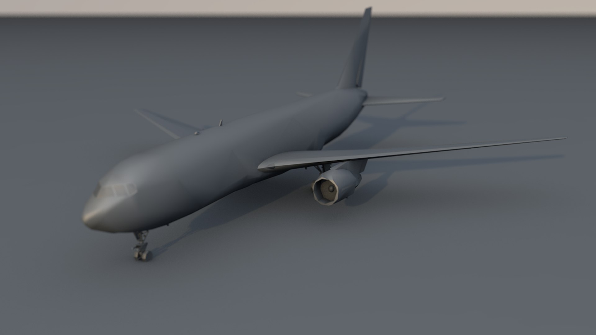 Passanger commercial airplane model - TurboSquid 1502927