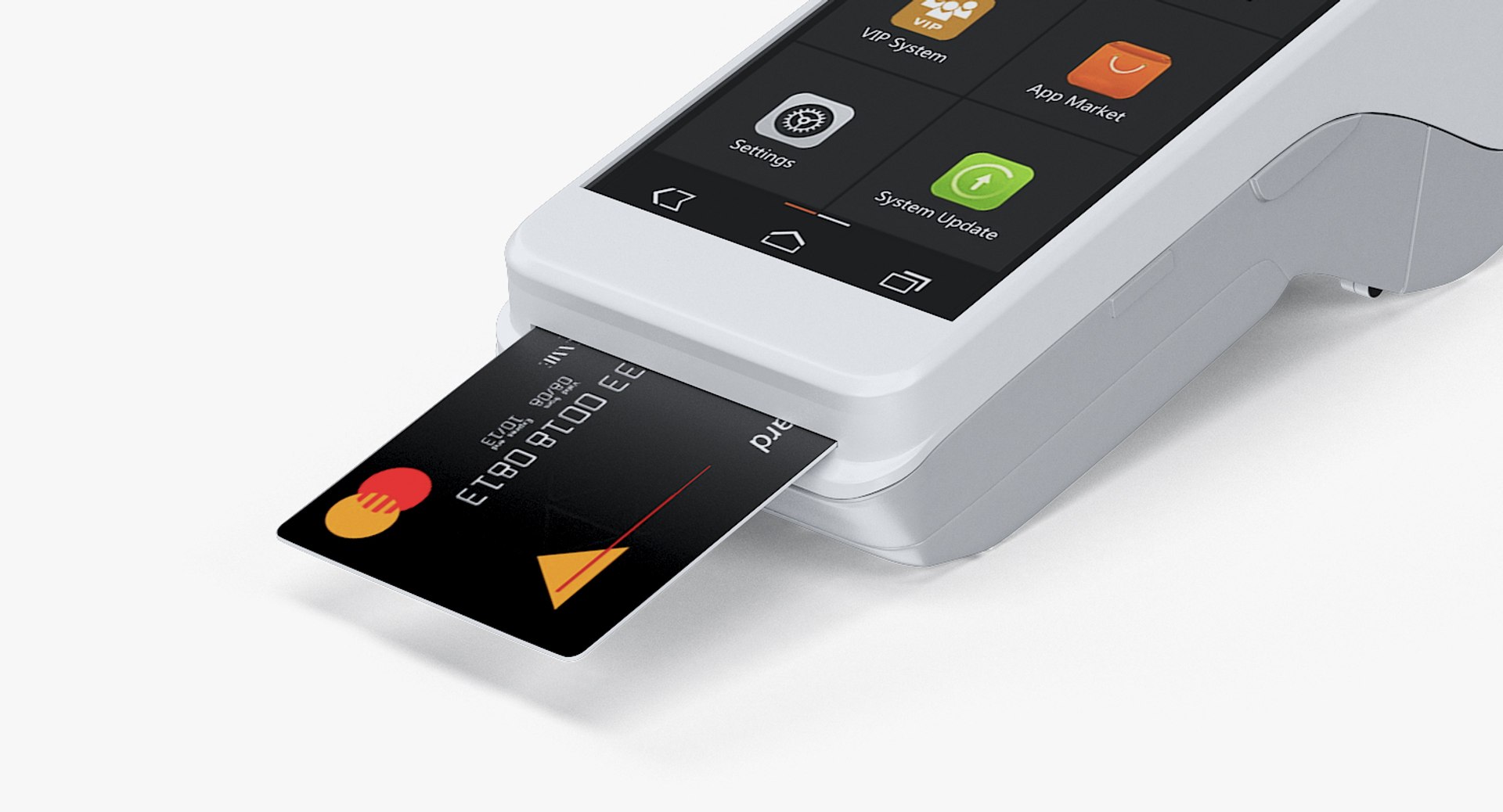 Payment Tablet Terminal A920 Model - TurboSquid 1451869