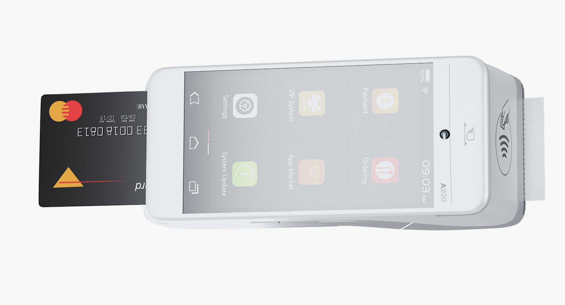 Payment Tablet Terminal A920 Model - TurboSquid 1451869