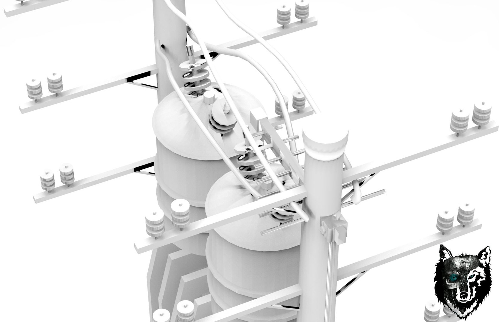 3D Transformer Power Model - TurboSquid 1374313