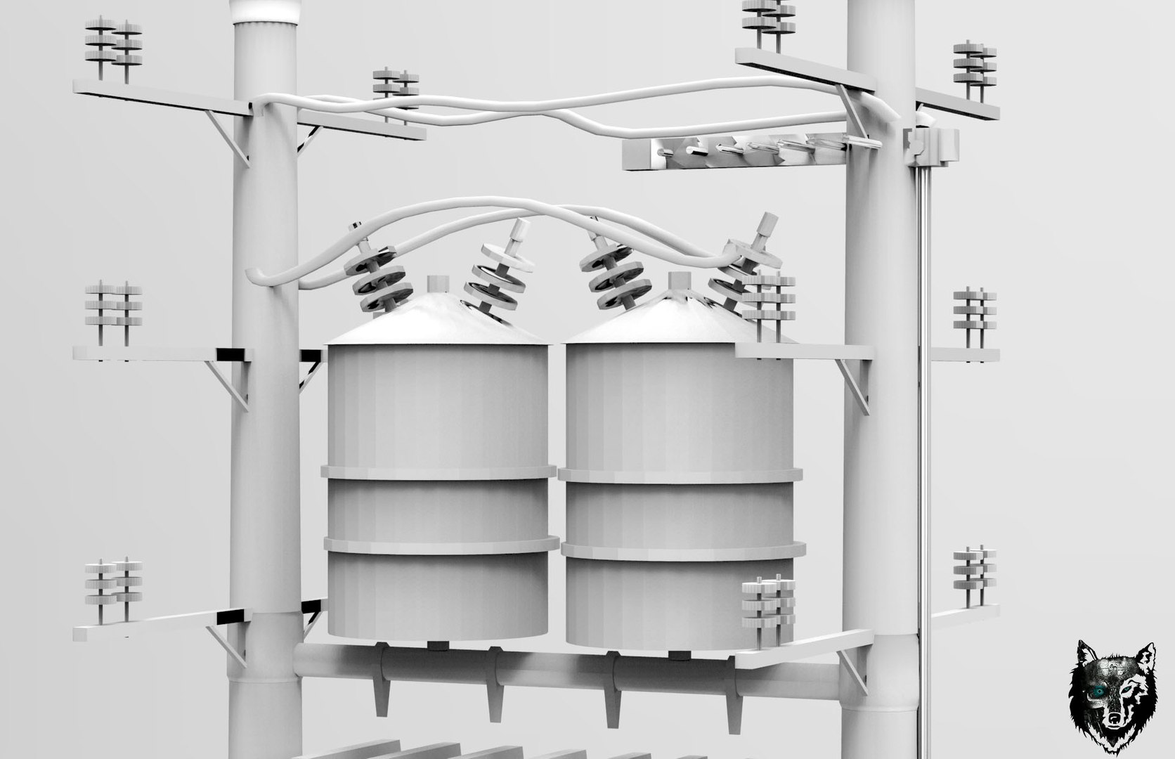 3D Transformer Power Model - TurboSquid 1374313