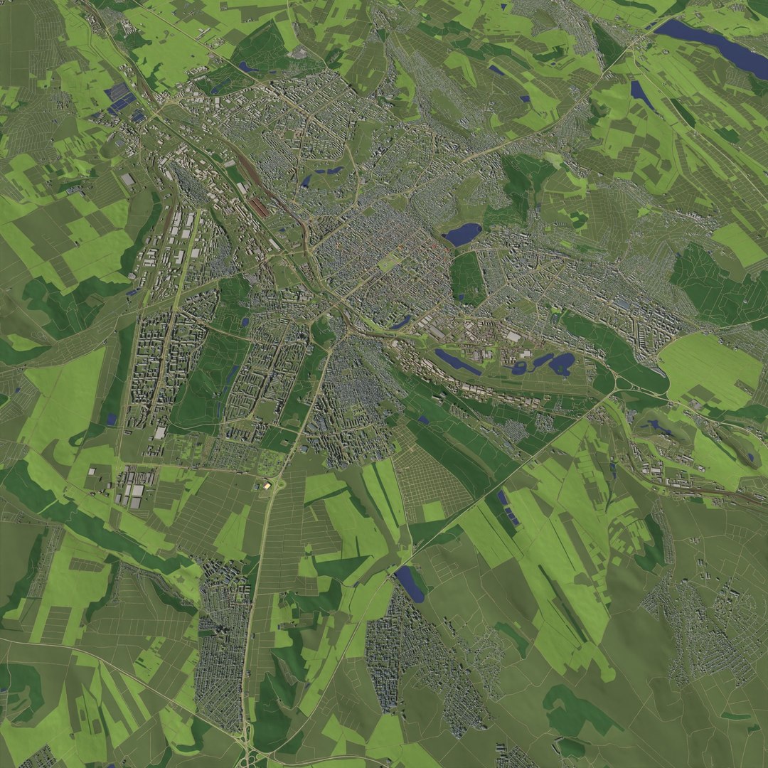 3D Model Chisinau Moldova - City And Urban - TurboSquid 2391553
