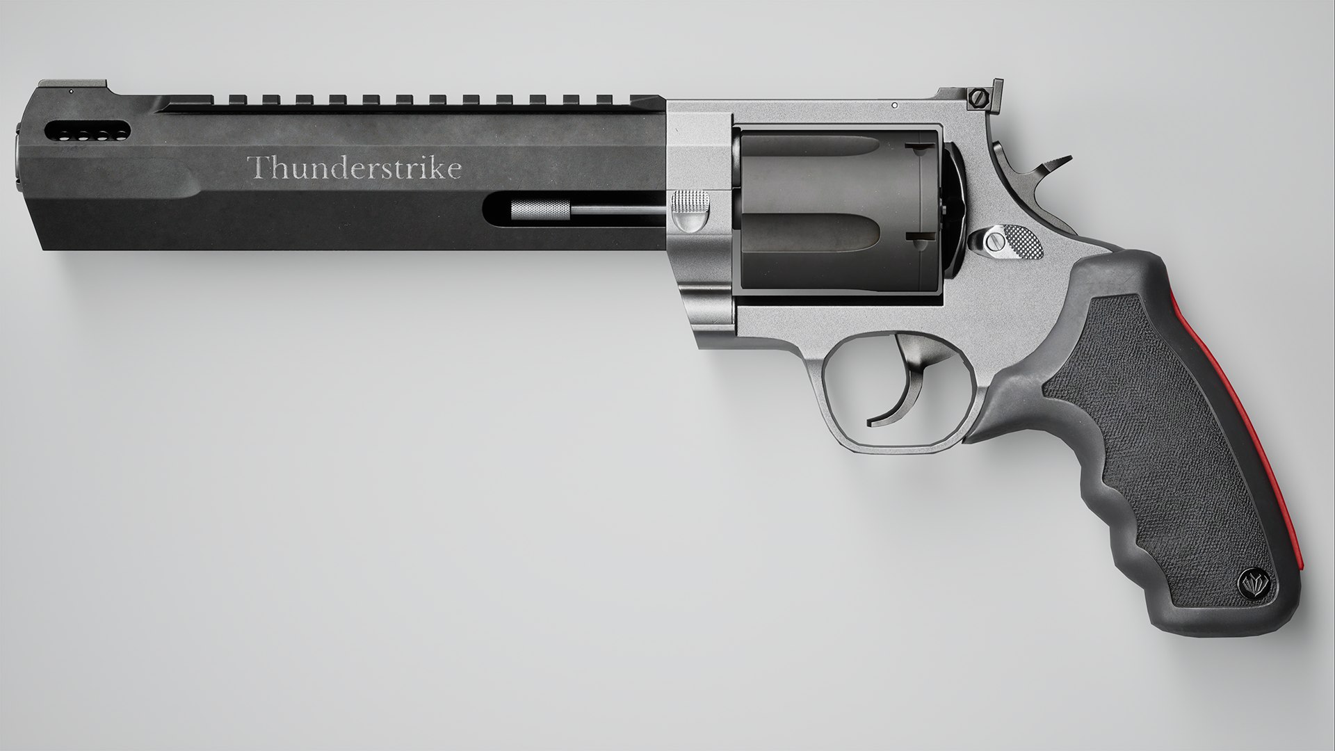 3D Model Animated Revolver For Unreal Engine - Thunderstrike ...