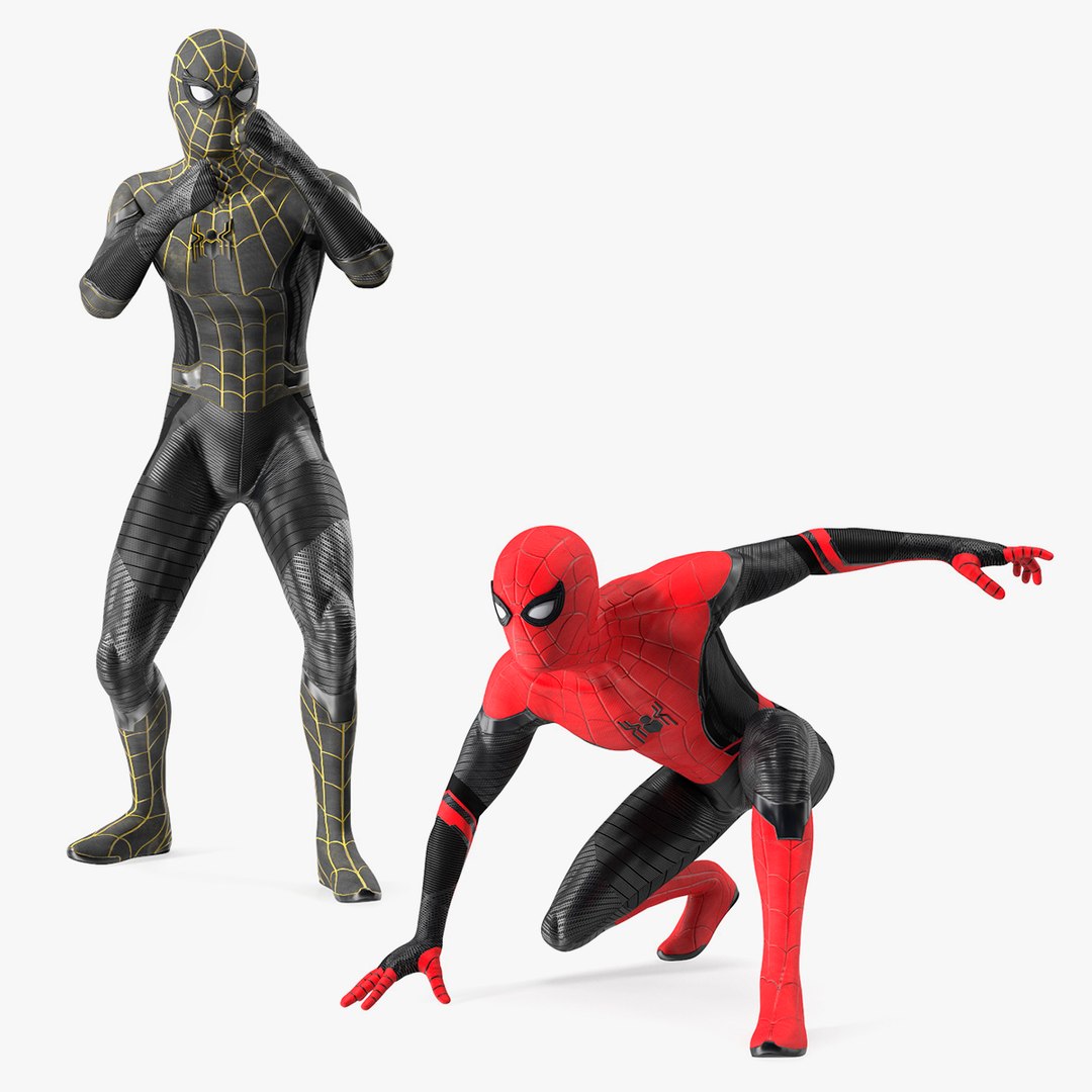 Rigged Spiderman Collection 3D - TurboSquid 2298818