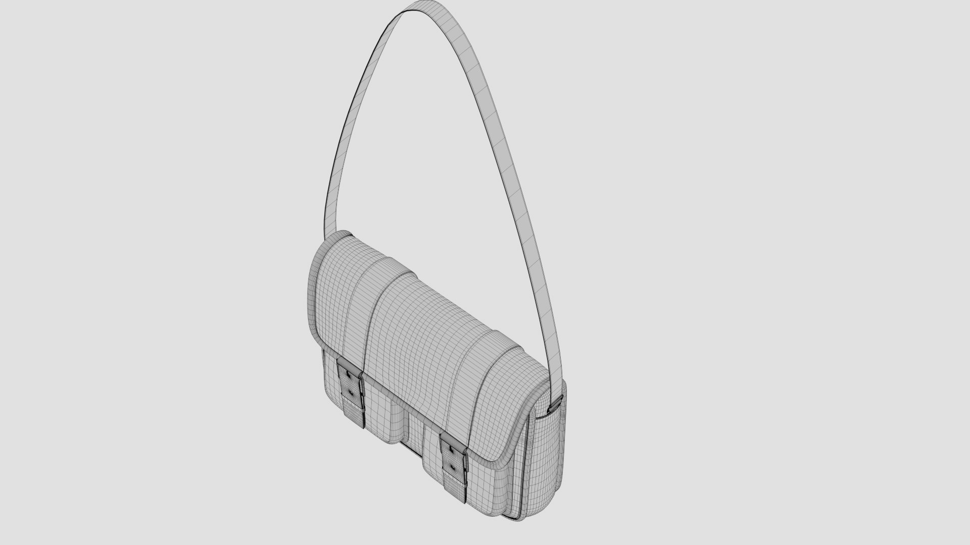 Messenger Bag 3D Model - TurboSquid 1700290