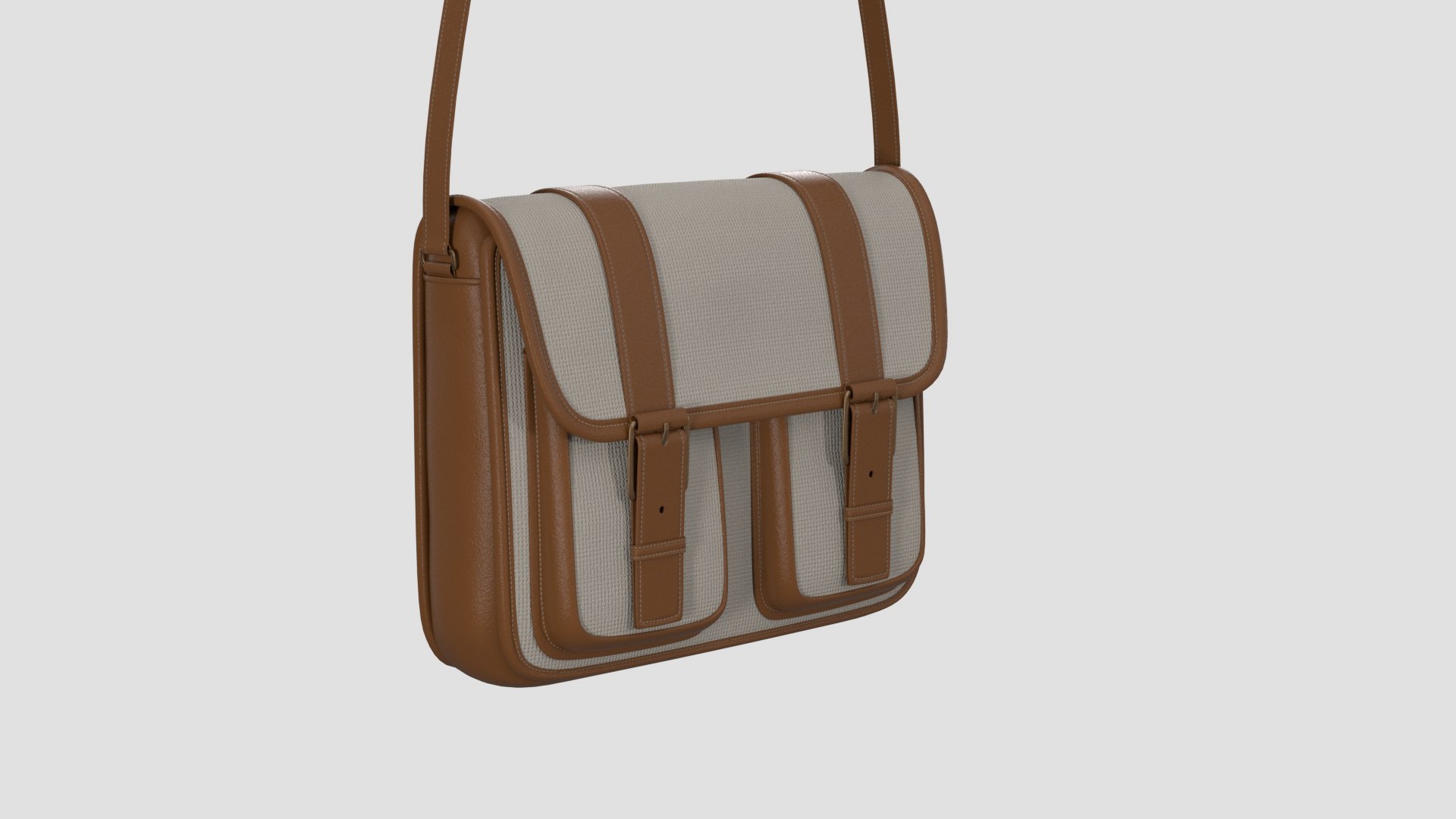 Messenger Bag 3D Model - TurboSquid 1700290