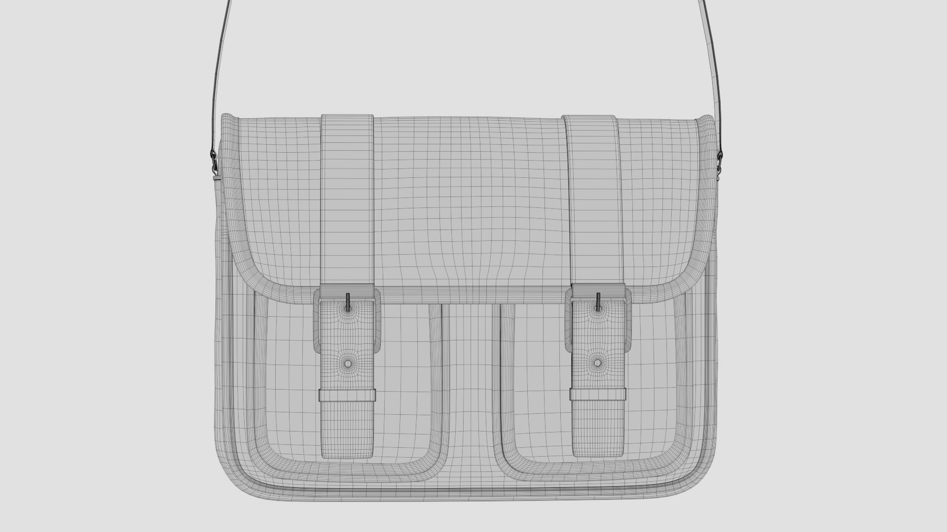 Messenger Bag 3D Model - TurboSquid 1700290