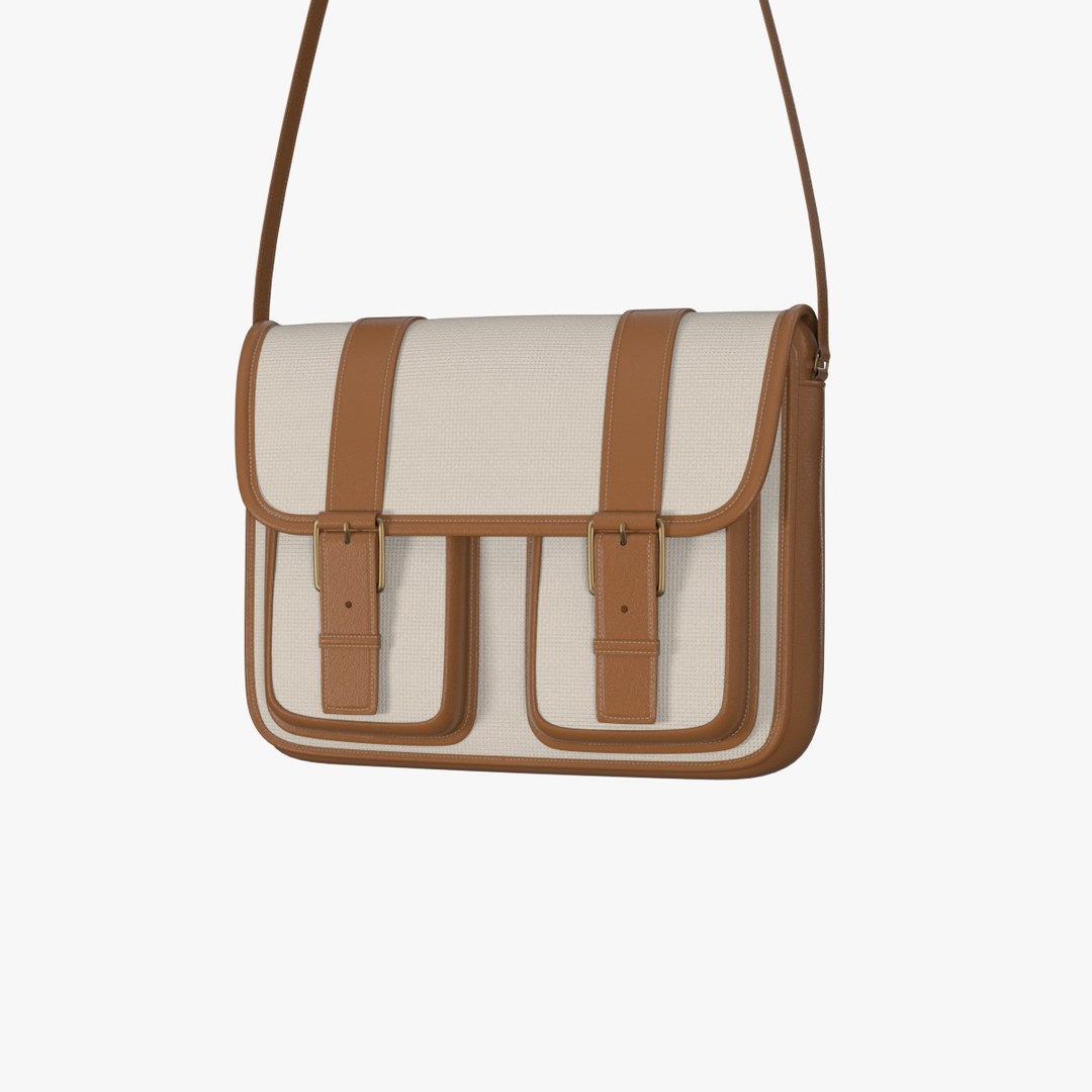 Messenger bag 3D model - TurboSquid 1700290
