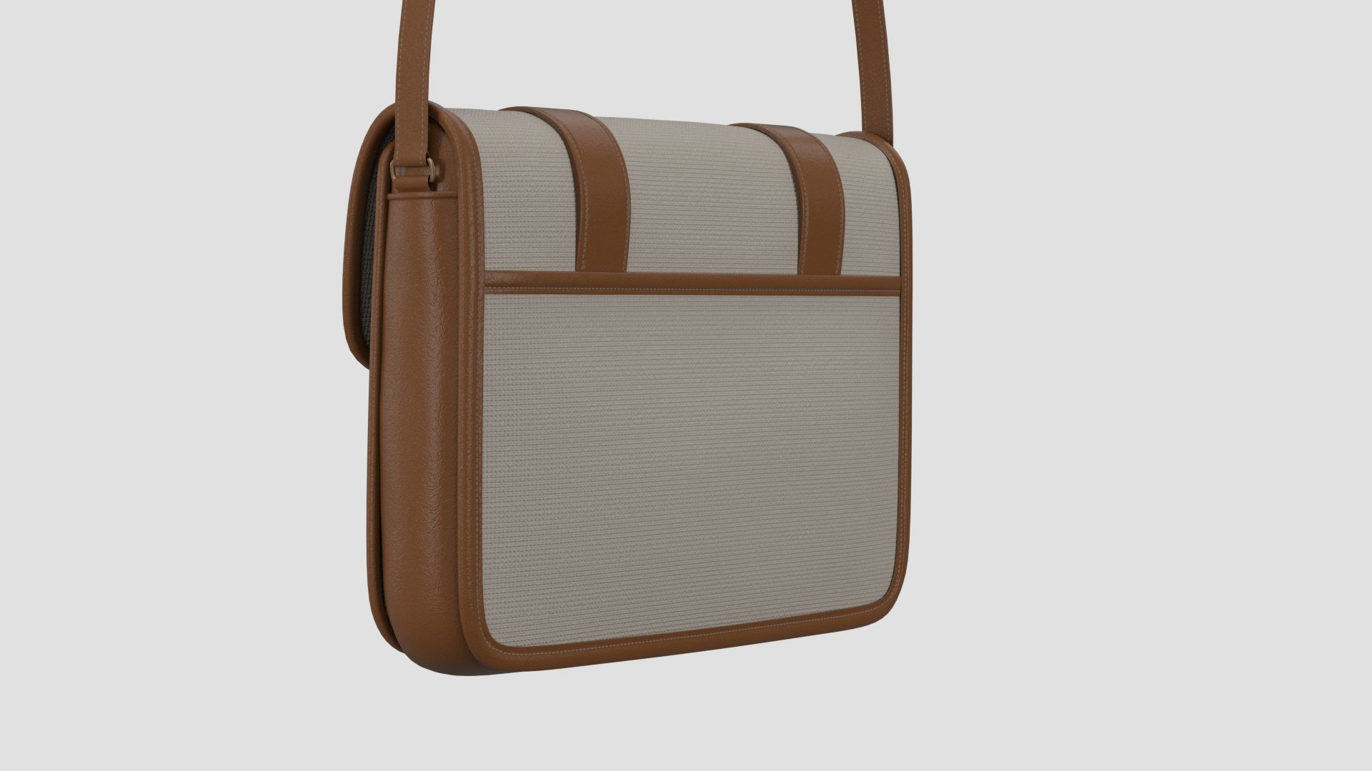 Messenger Bag 3D Model - TurboSquid 1700290