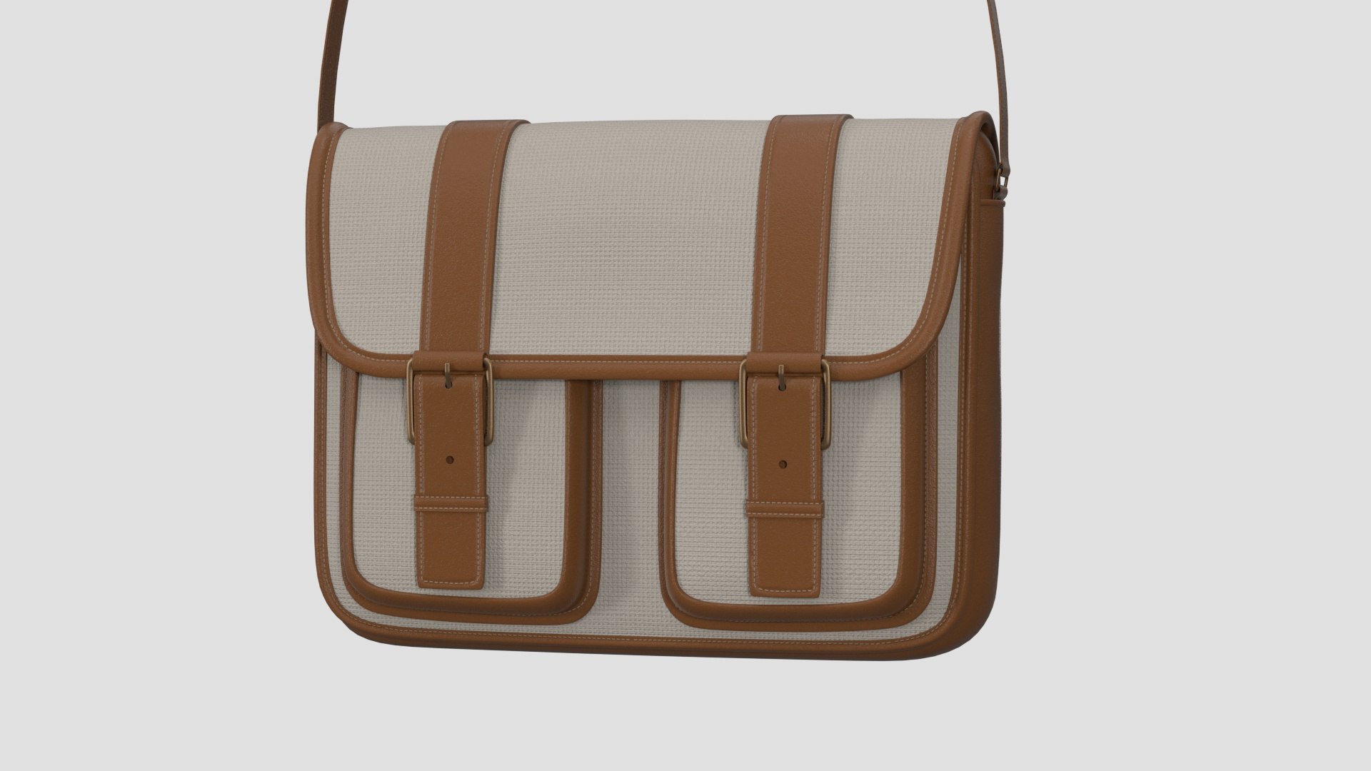 Messenger Bag 3D Model - TurboSquid 1700290