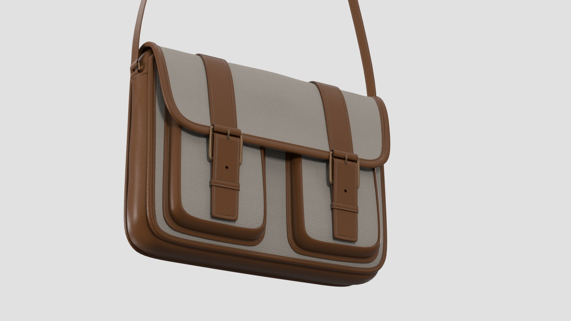 Messenger Bag 3D Model - TurboSquid 1700290