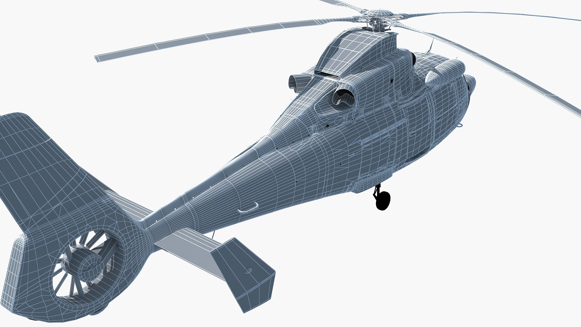 3D Chinese Navy helicopter Z9 model - TurboSquid 2182045