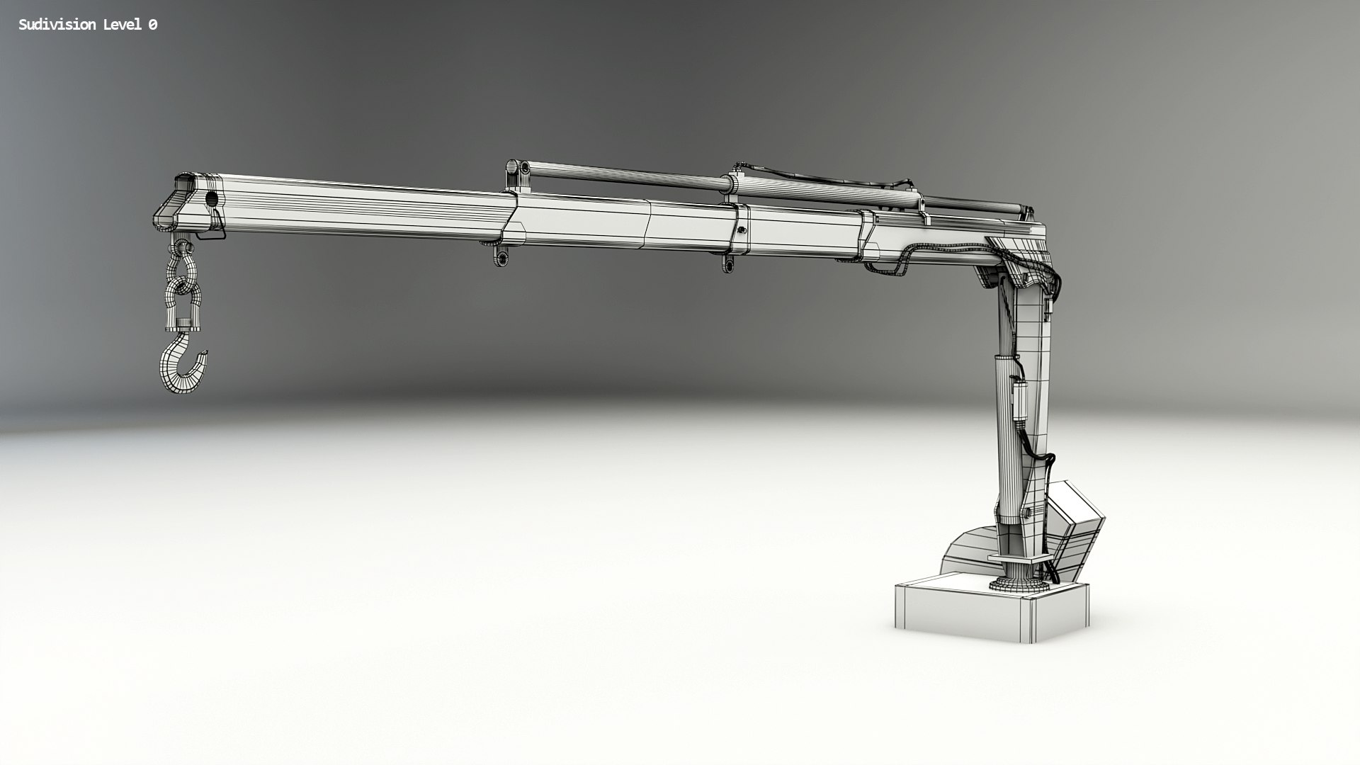 3D Mobile Crane Set Model - TurboSquid 2230909