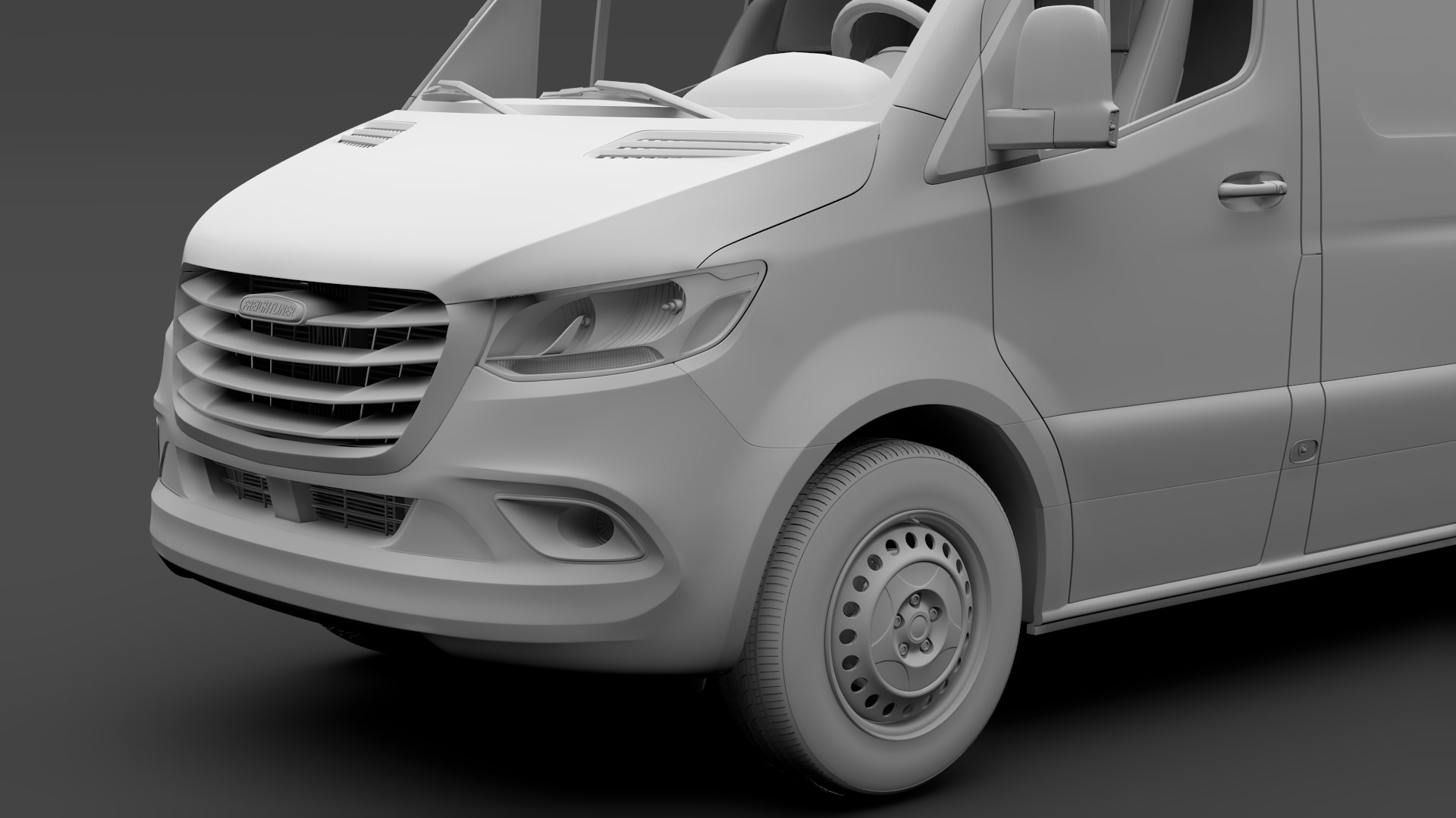Freightliner Sprinter Panel Van 3D Model - TurboSquid 1372292