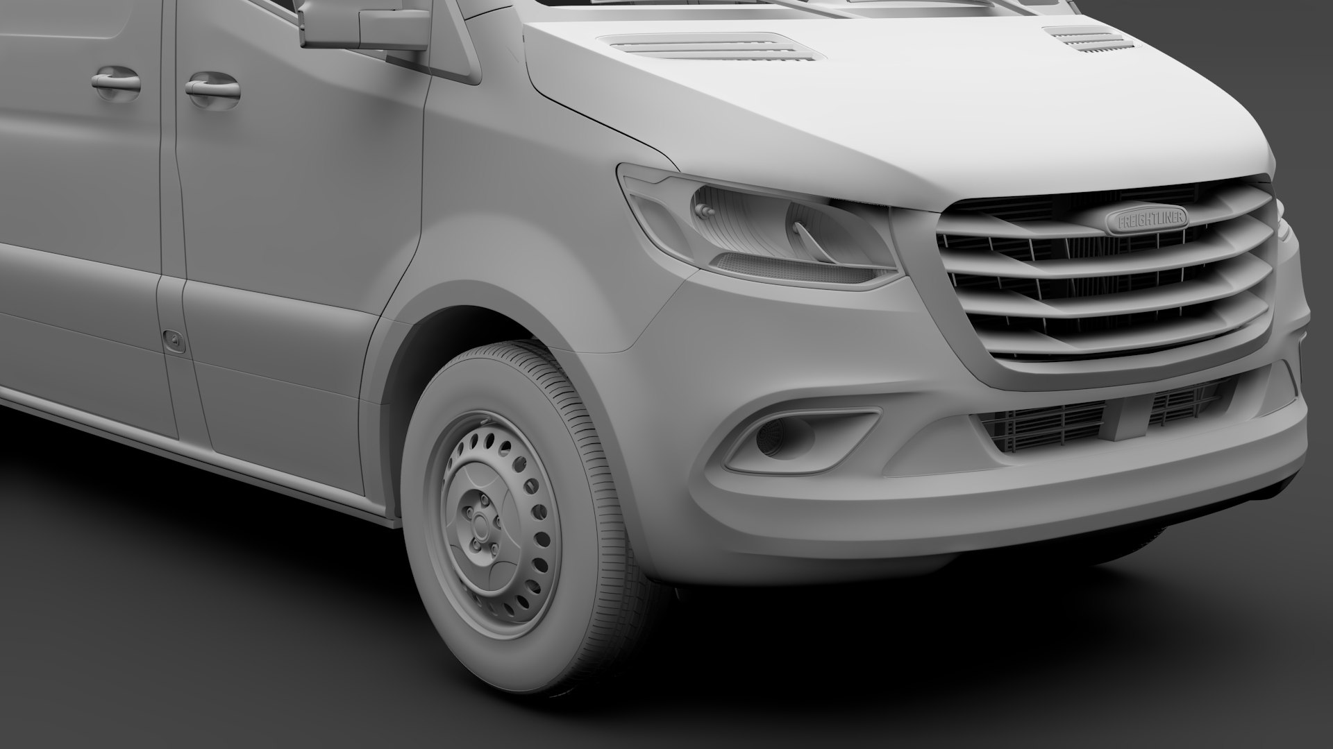 Freightliner Sprinter Panel Van 3D Model - TurboSquid 1372292