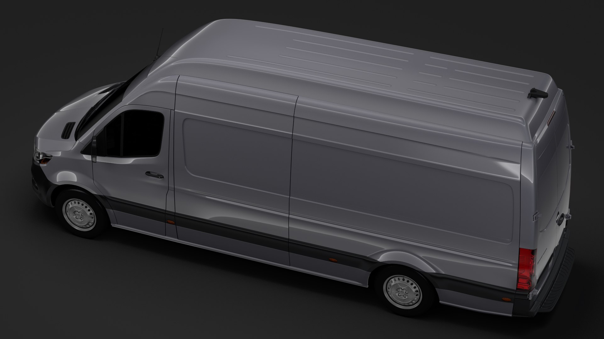 Freightliner Sprinter Panel Van 3D Model - TurboSquid 1372292