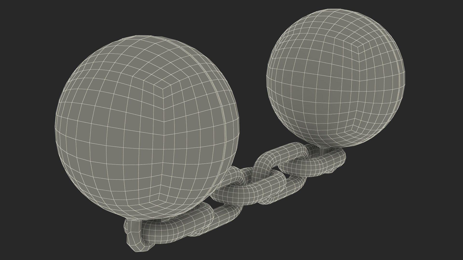 3D Double Core Chain Cannon Shot - TurboSquid 2180430