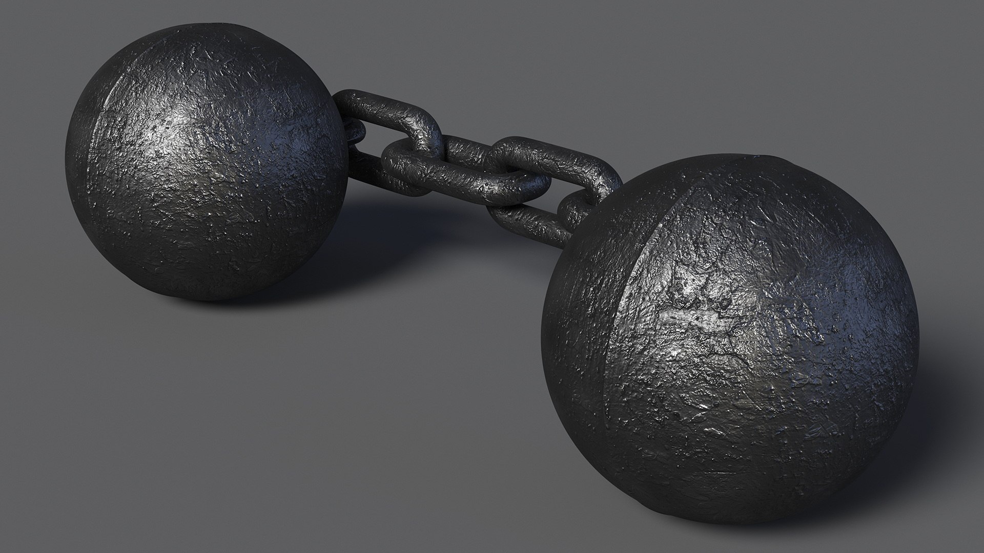 3D Double Core Chain Cannon Shot - TurboSquid 2180430