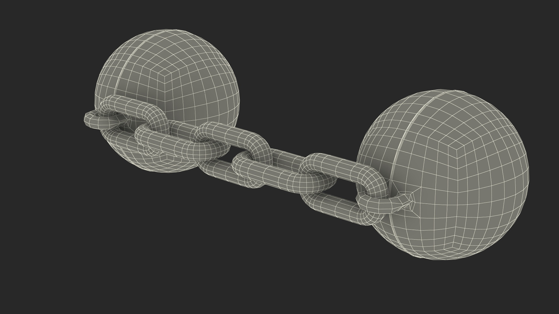 3D Double Core Chain Cannon Shot - TurboSquid 2180430
